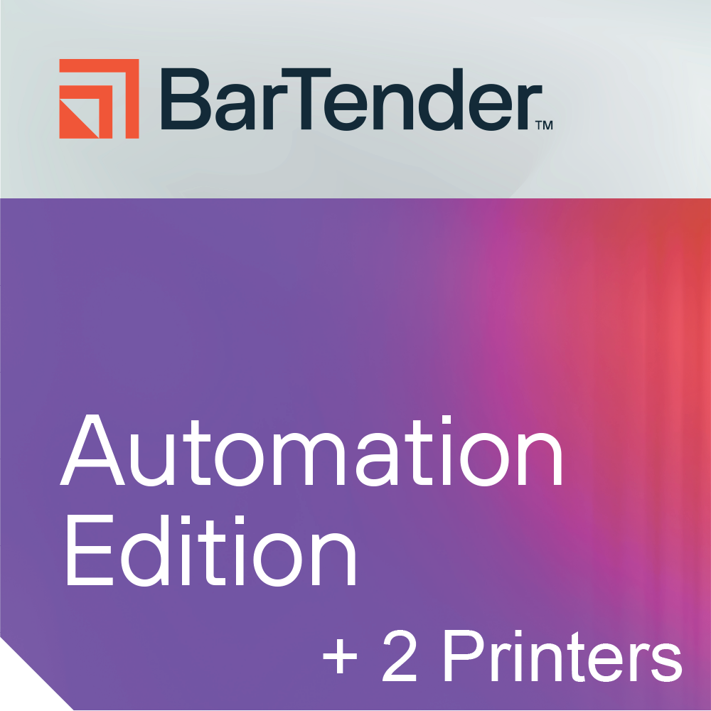 BarTender Automation - Application + 2 Printers Annual Subscription ...