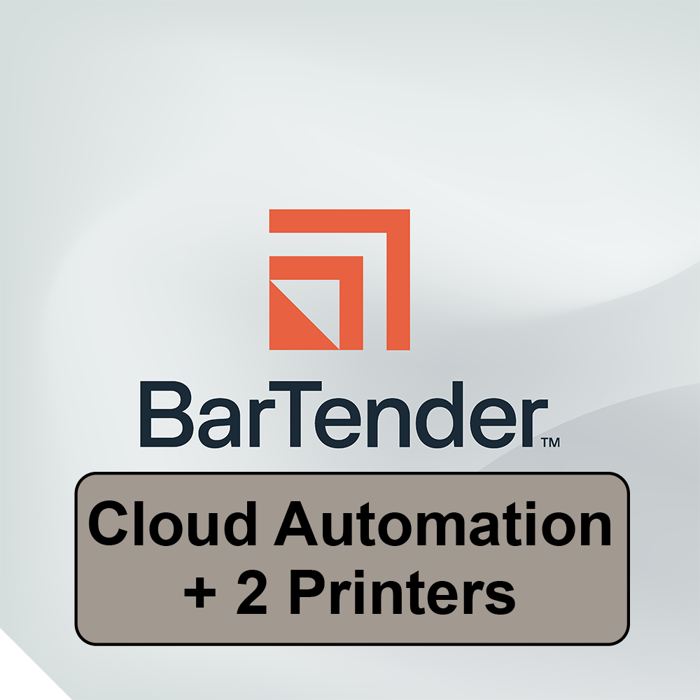 BarTender Cloud Automation - Plan + 2 Printers Annual Subscription — Infinity Label Group