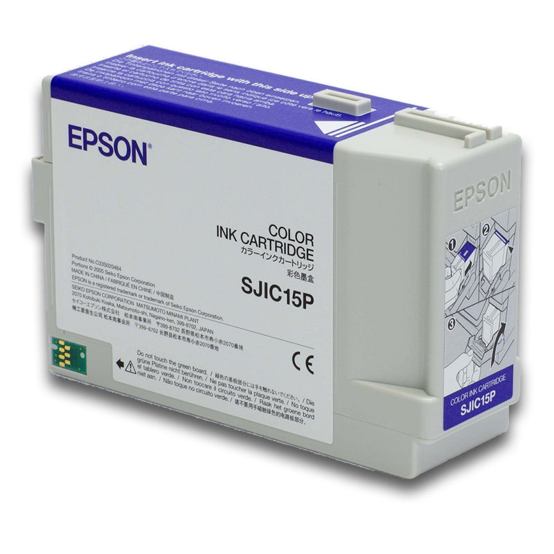 Epson C3400 Tri-Color Ink Cartridge SJIC15P - — Infinity Label Group